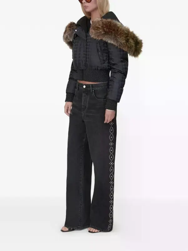 Amiri Embellished Baggy Jeans