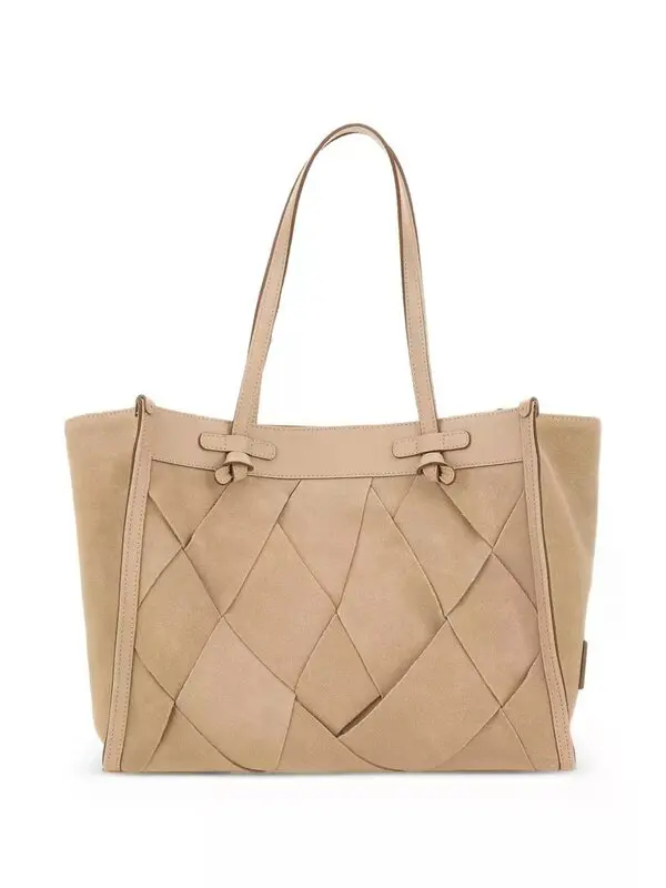 GIANNI CHIARINI Marcella Logo-patch Shoulder Bag