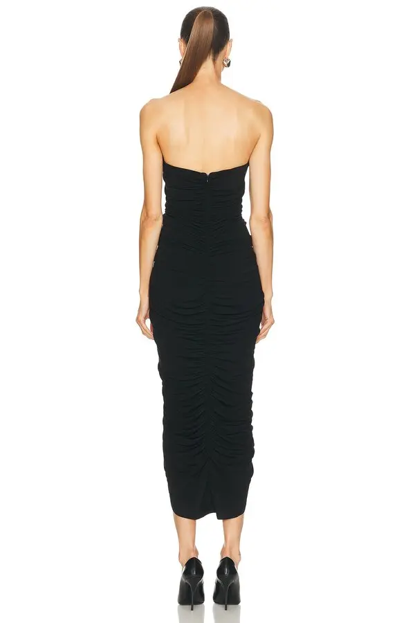 Alexander Wang Structured Bodice Midi Dress