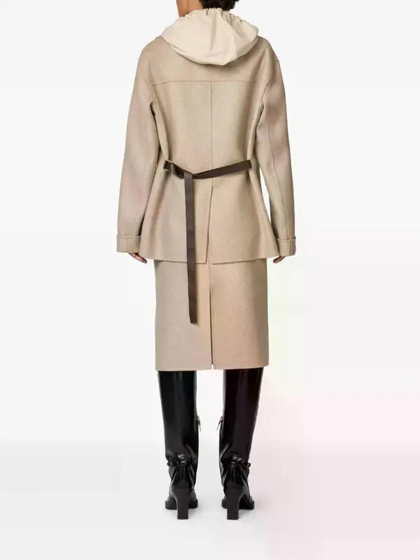 TOD'S Hooded Trimmed Jacket