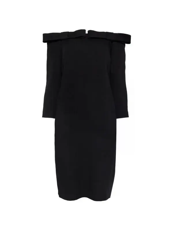 N°21 Off-shoulder Midi Dress