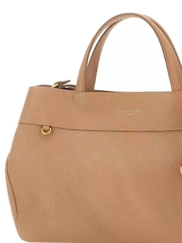 GIANNI CHIARINI Selena Hammered Tote Bag