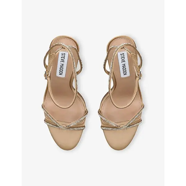 Steve Madden Juniper R 22h Heeled Sandals - Bronze