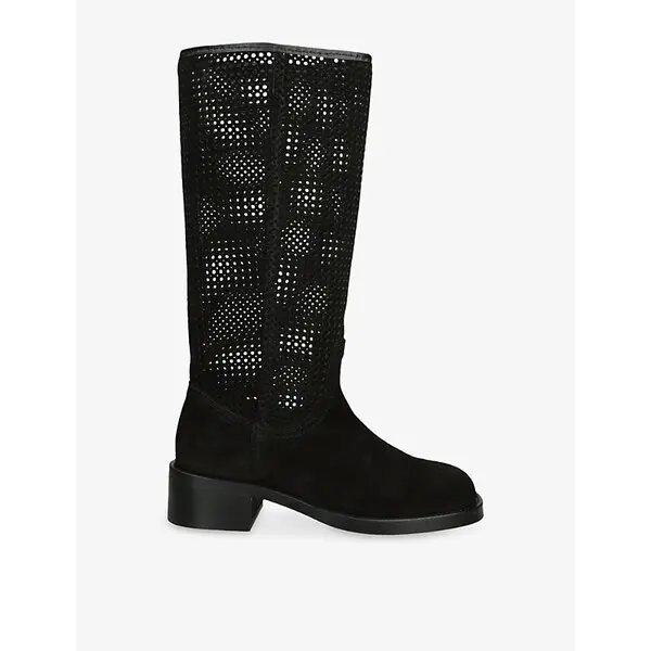 Steve Madden Riggs Leather Knee-high Boots