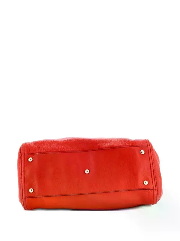 Gucci Soho Leather Shoulder Bag - Red