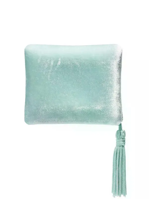 Sophie Bille Brahe Tassel-trimmed Jewellery Box - Blue