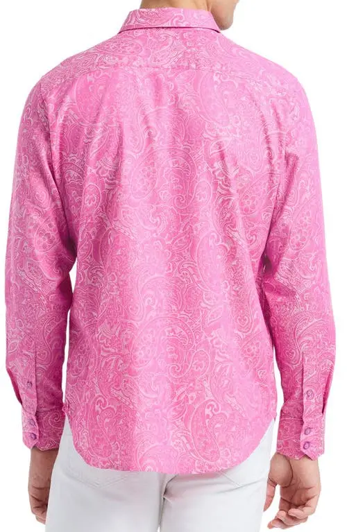 Robert Graham Hudson Floral Print Button-up Shirt
