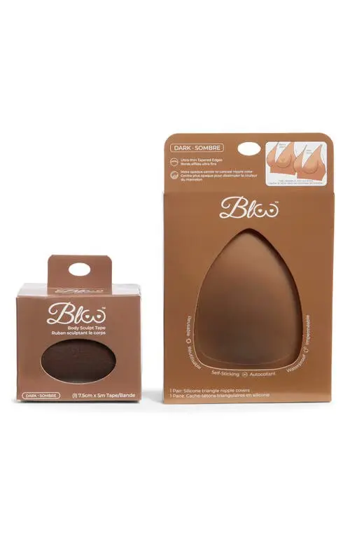 BLOO Shape Tape & Nipple Covers Kit - Dark