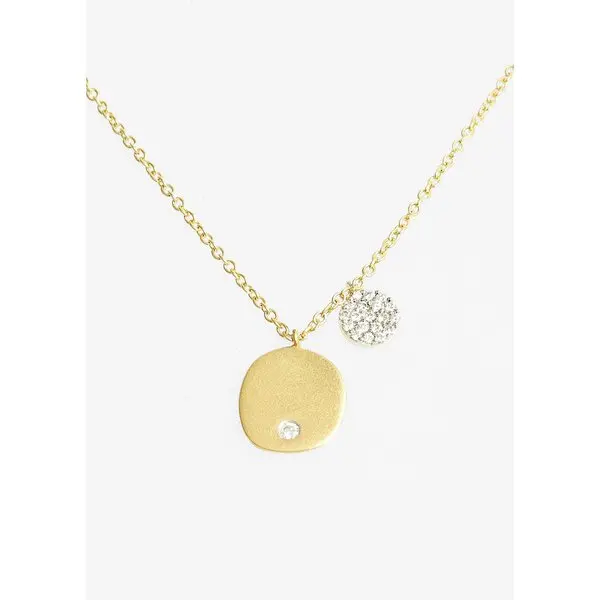 Meira T Charmed Diamond Pendant Necklace - Yellow Gold