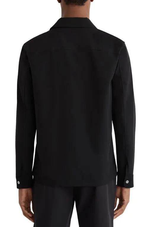 REISS Ascend Zip-up Shirt Jacket