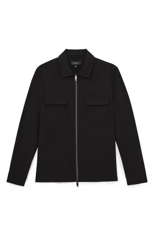 REISS Ascend Zip-up Shirt Jacket