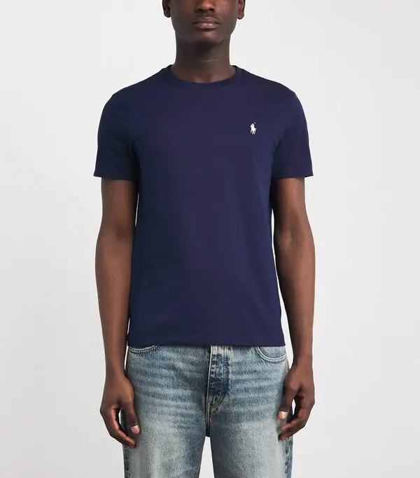 Polo Ralph Lauren Cotton Logo T-shirt - Navy