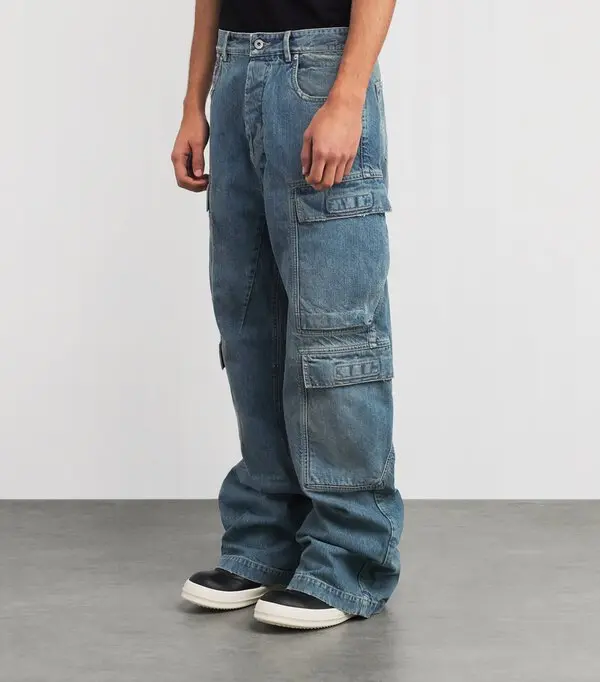 Rick Owens Double Cargo Jeans