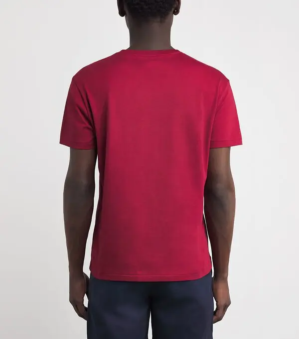 Polo Ralph Lauren Cotton Logo V-neck T-shirt - Red