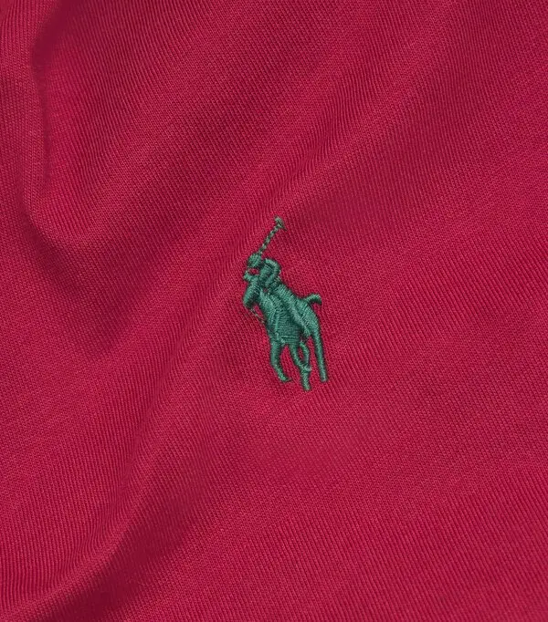 Polo Ralph Lauren Cotton Logo V-neck T-shirt - Red
