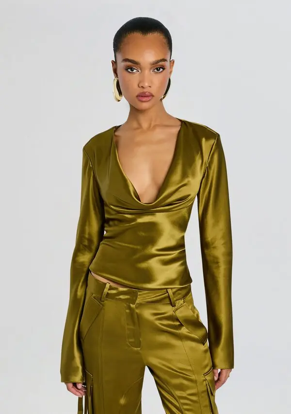 Retrofete Nerissa Top - Ochre