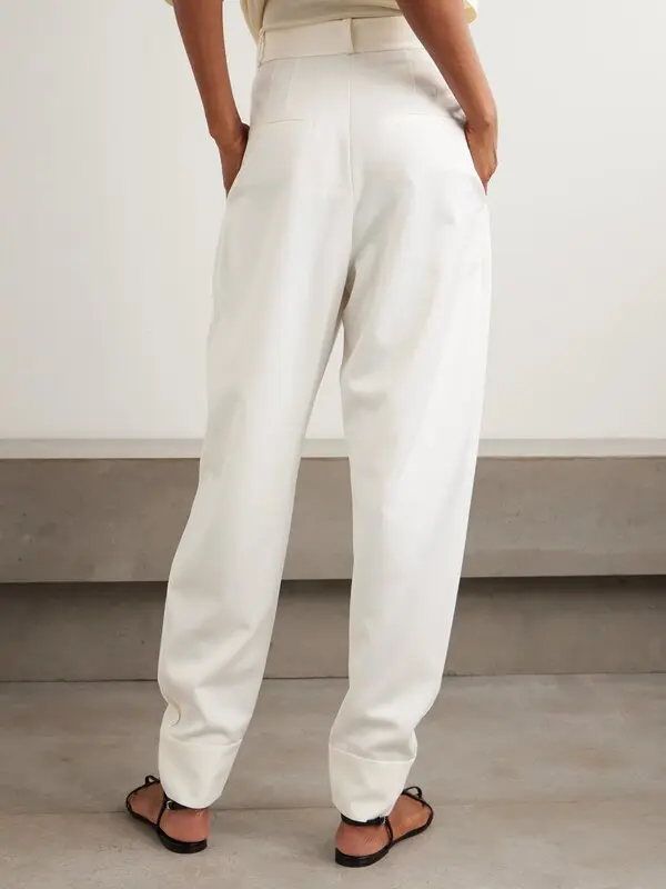 RÓHE Wool-blend Twill Wide-leg Pants