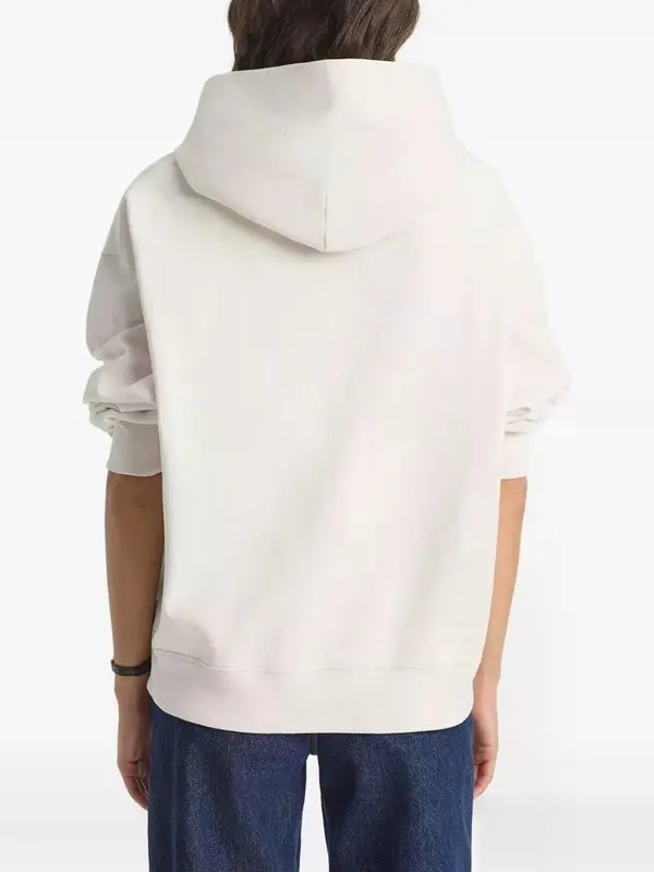 SPORTY & RICH Vendome Script Pouch Hoodie