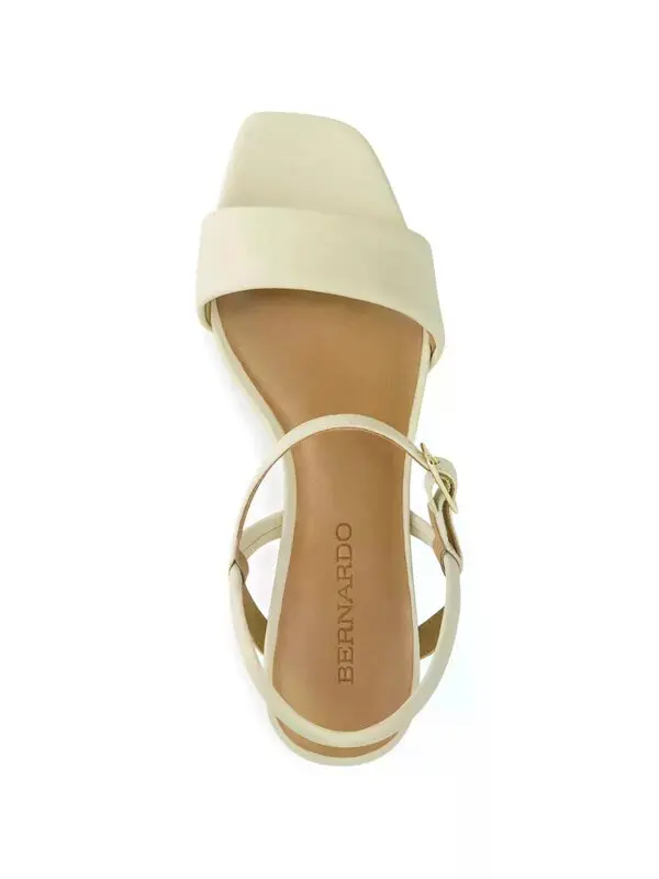 Bernardo Platform Buckle Sandals - Neutrals