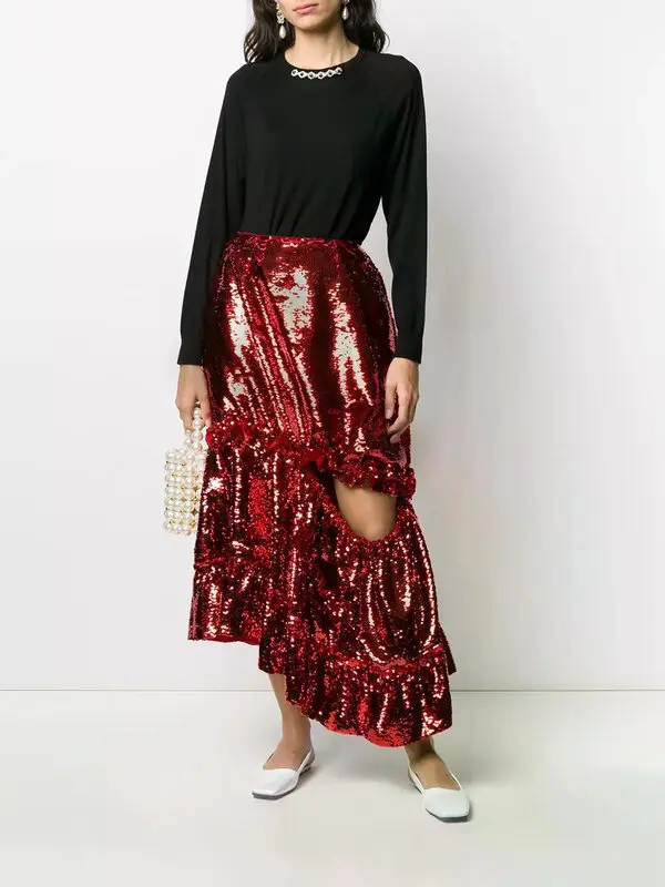 Simone Rocha Sequin Midi Dress