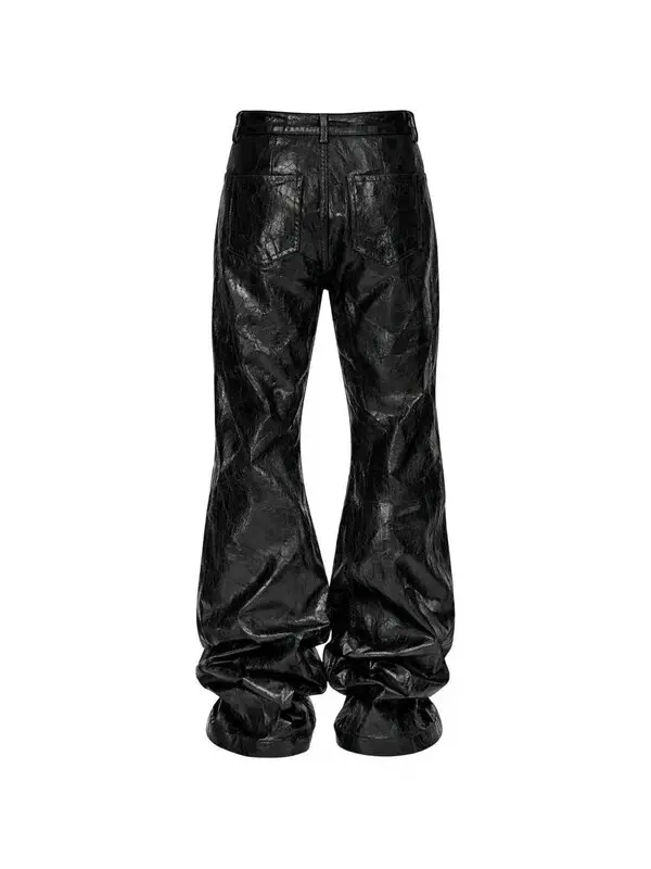 Rick Owens Bolan Textured Trousers - Black