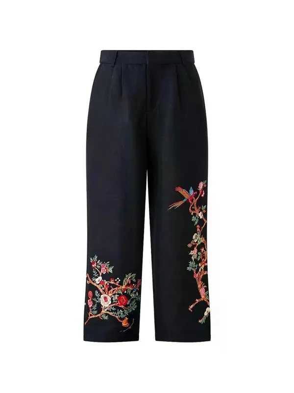 Camilla Embroidered Lounge Trousers