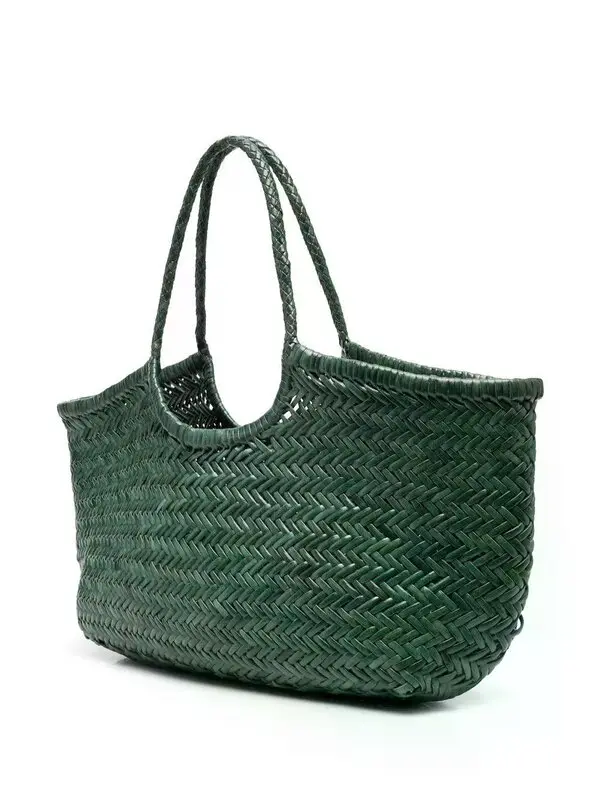 Dragon Diffusion Nantucket Interwoven Leather Tote