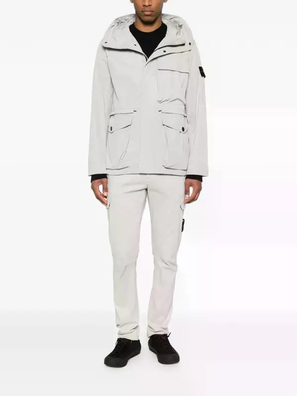 Stone Island Logo-patch Crew-neck Sweater
