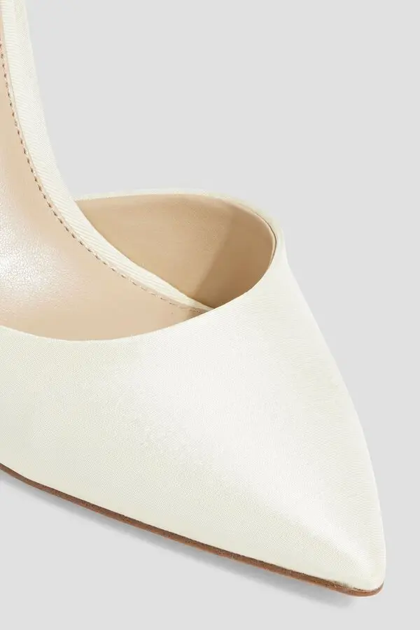 Sam Edelman Halie Bow-detailed Shantung Pumps