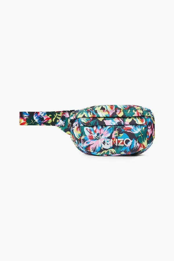 Kenzo Floral-print Shell Belt Bag - Multicolor