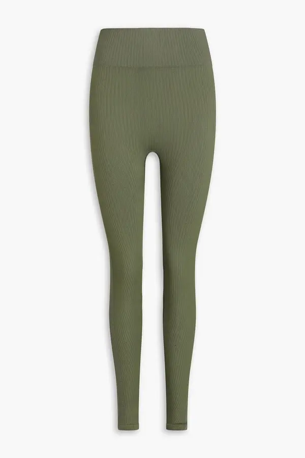 The Upside Ribbed Jersey Leggings