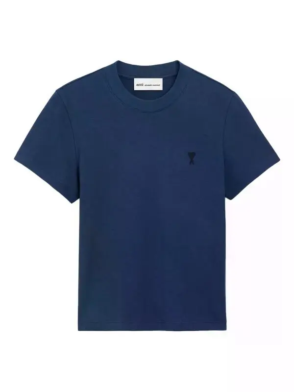 AMI Paris De Coeur Embroidery T-shirt