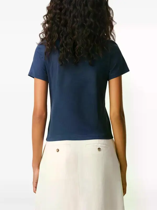 AMI Paris De Coeur Embroidery T-shirt