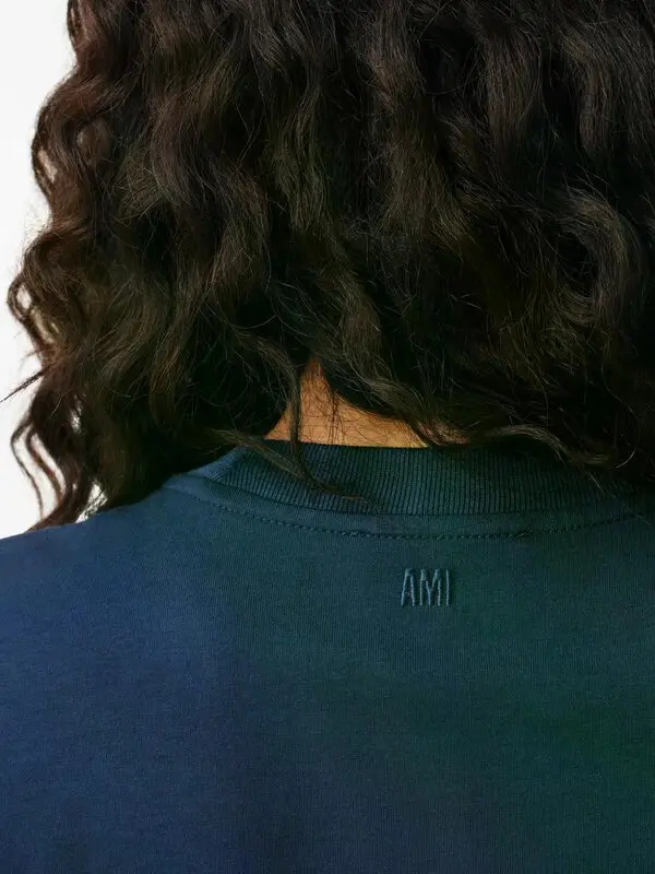 AMI Paris De Coeur Embroidery T-shirt