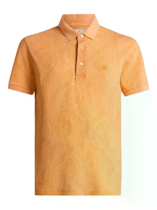 Etro Arnica-motif Polo Shirt