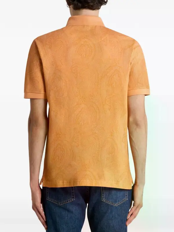 Etro Arnica-motif Polo Shirt