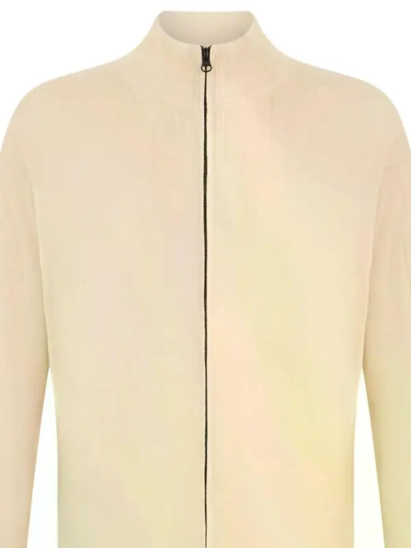 C.P. COMPANY Zip-up Cardigan - Neutrals