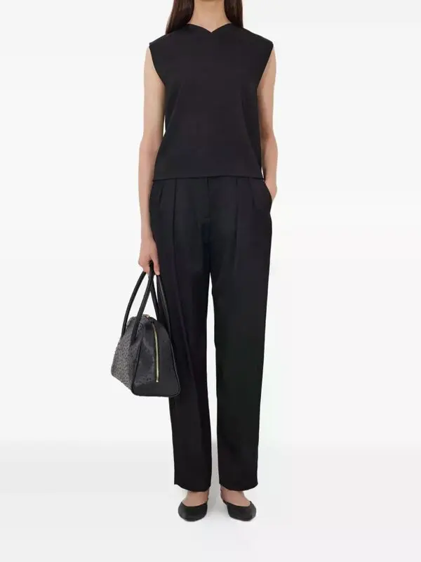 Loulou De Saison Sleeveless V-neck Top