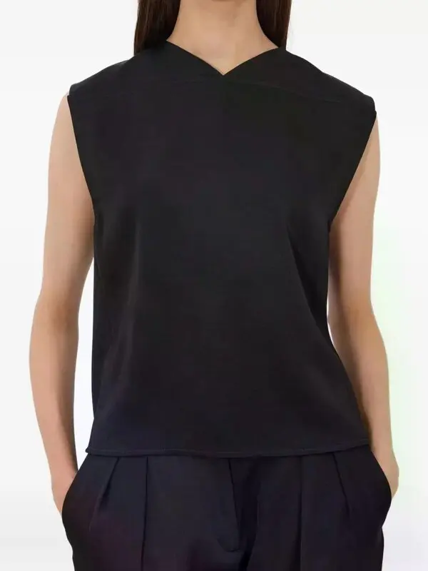 Loulou De Saison Sleeveless V-neck Top