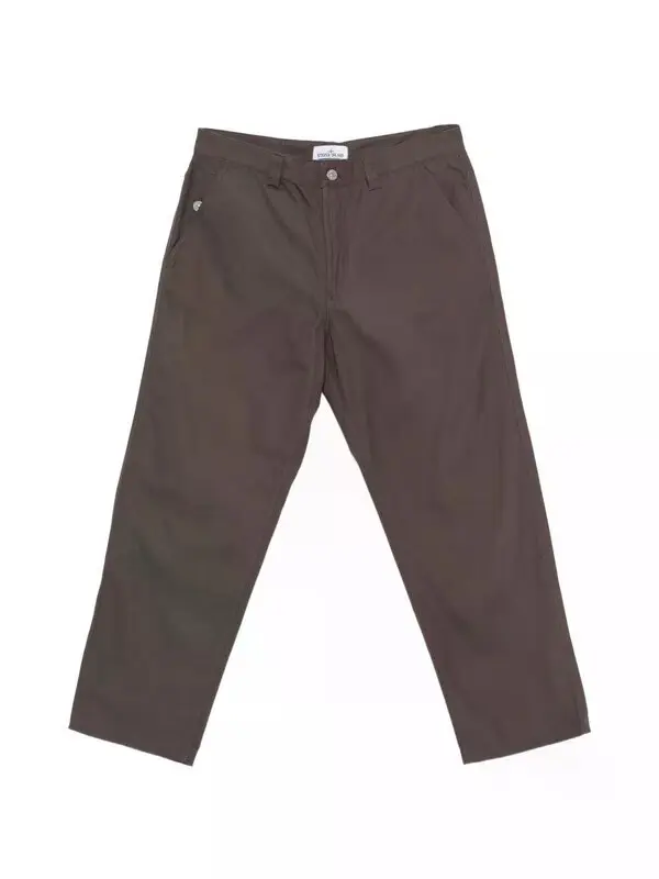 Stone Island Logo-patch Trousers