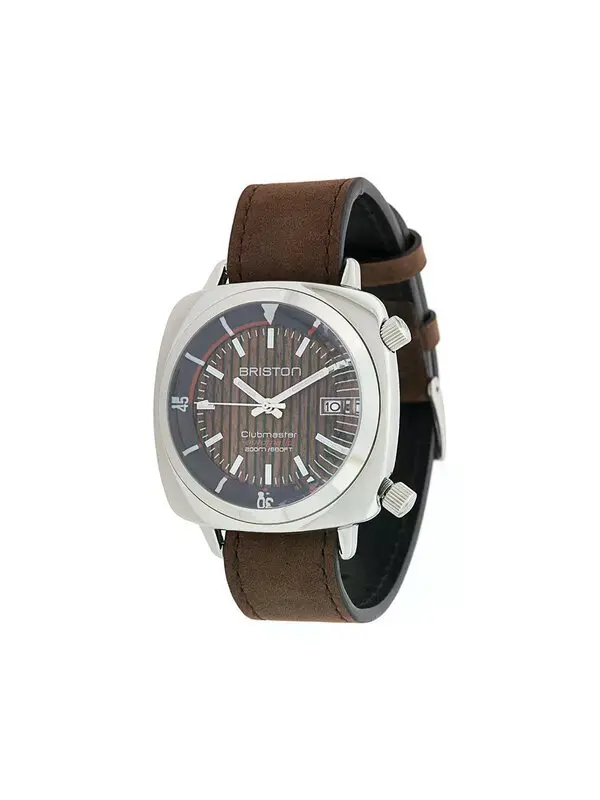 BRISTON Clubmaster Diver Yachting 42mm - Brown