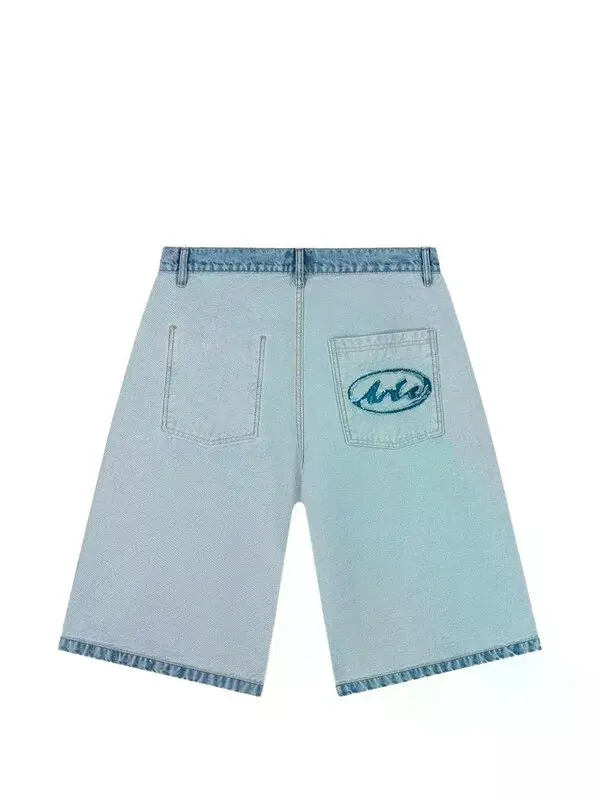 ARTE ANTWERP Belt-loop Pocket Wide-leg Shorts
