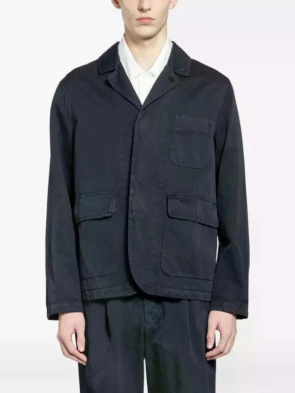 MASSIMO OSTI STUDIO Pocket Gabardine Blazer