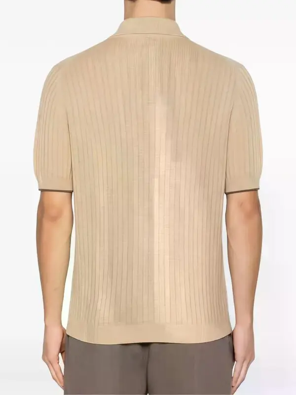 Brunello Cucinelli Ribbed Shirt - Neutrals