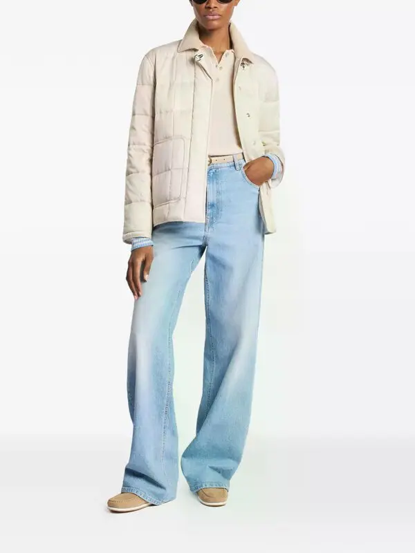 FAY Quilted Jacket - Neutrals