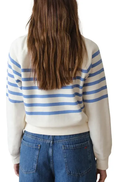 Marine Layer Cloud 9 Fleece Stripe Sweatshirt