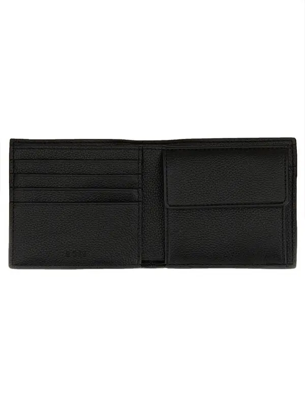 BOSS Bi Fold Wallet - Black