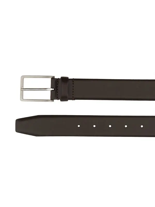 BOSS Belt With Buckle - Brown