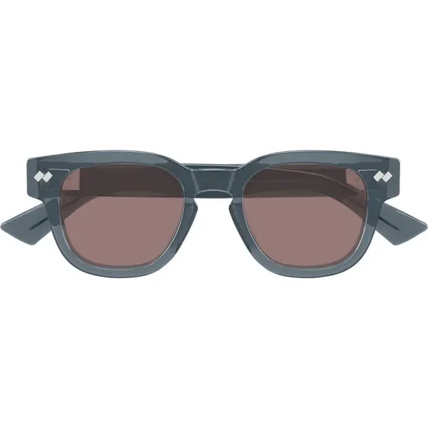 Bottega Veneta 48mm Round Frame Sunglasses - Grey
