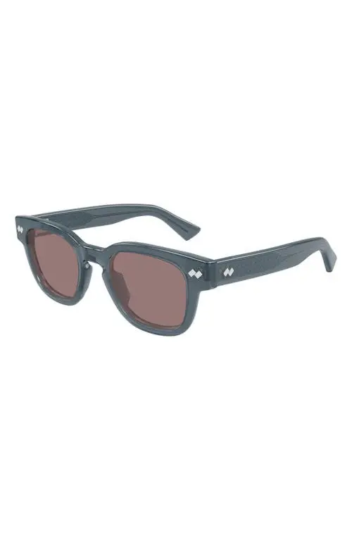 Bottega Veneta 48mm Round Frame Sunglasses - Grey